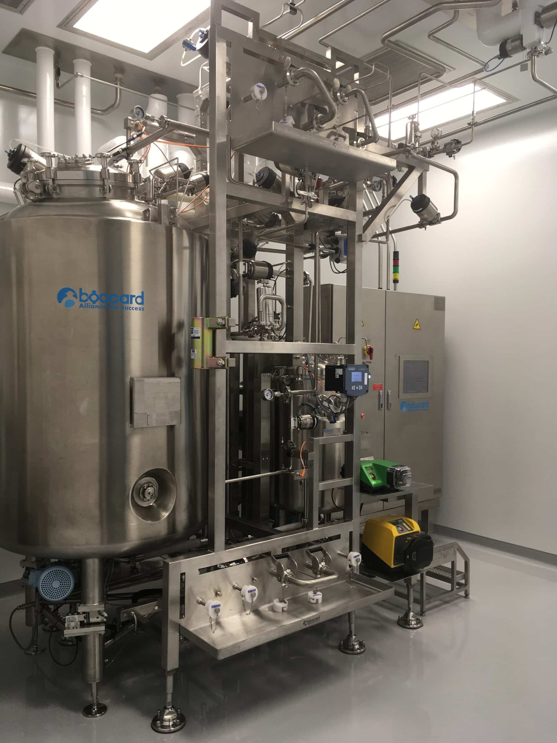 Greenfield of a blood fractionation plant in Canada - Boccard